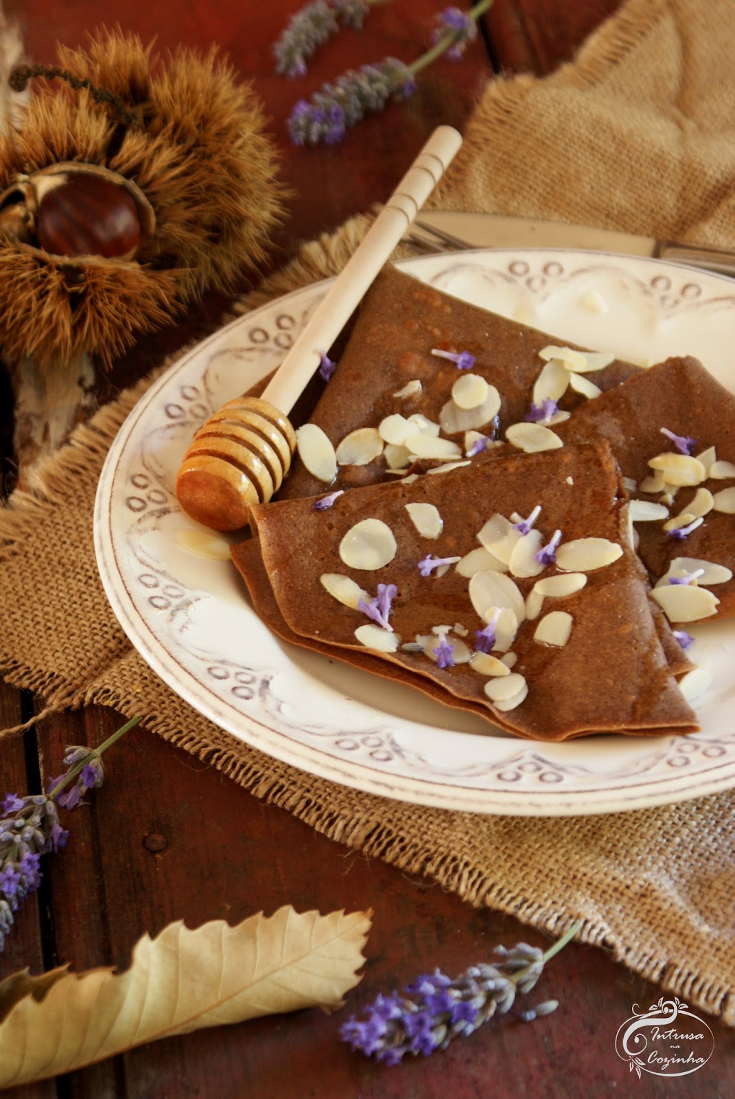 Crepes de Castanha & Chocolate {Chestnut & Chocolate Crepes} | Intrusa ...