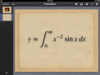 Science Apps (iOS): Equation editor for iPad - MathBot