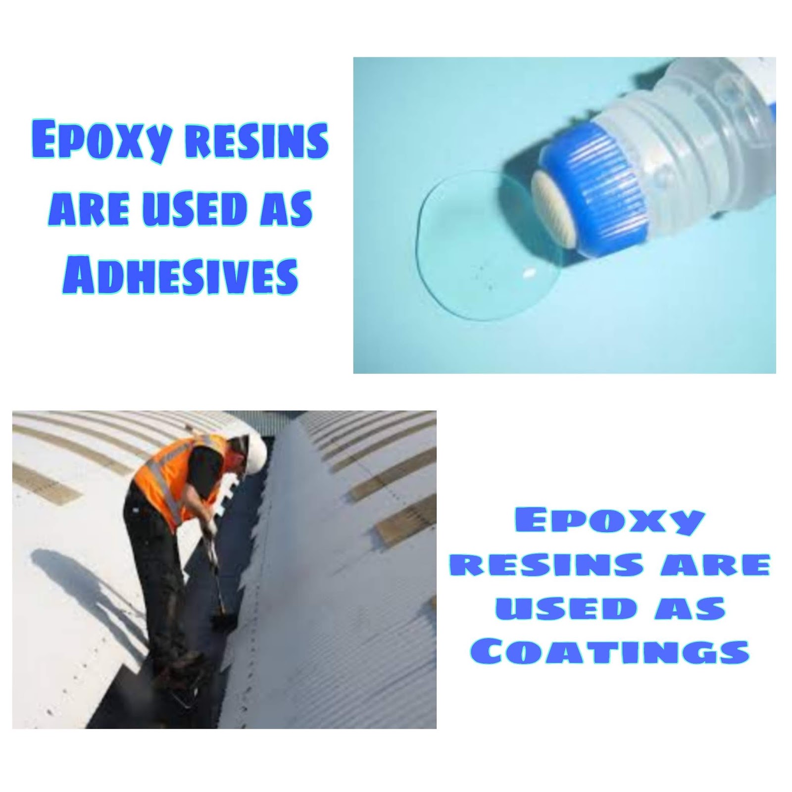 Epoxy resins.