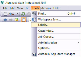 Beyond the Drafting Board: Recalling Vault History using Labels
