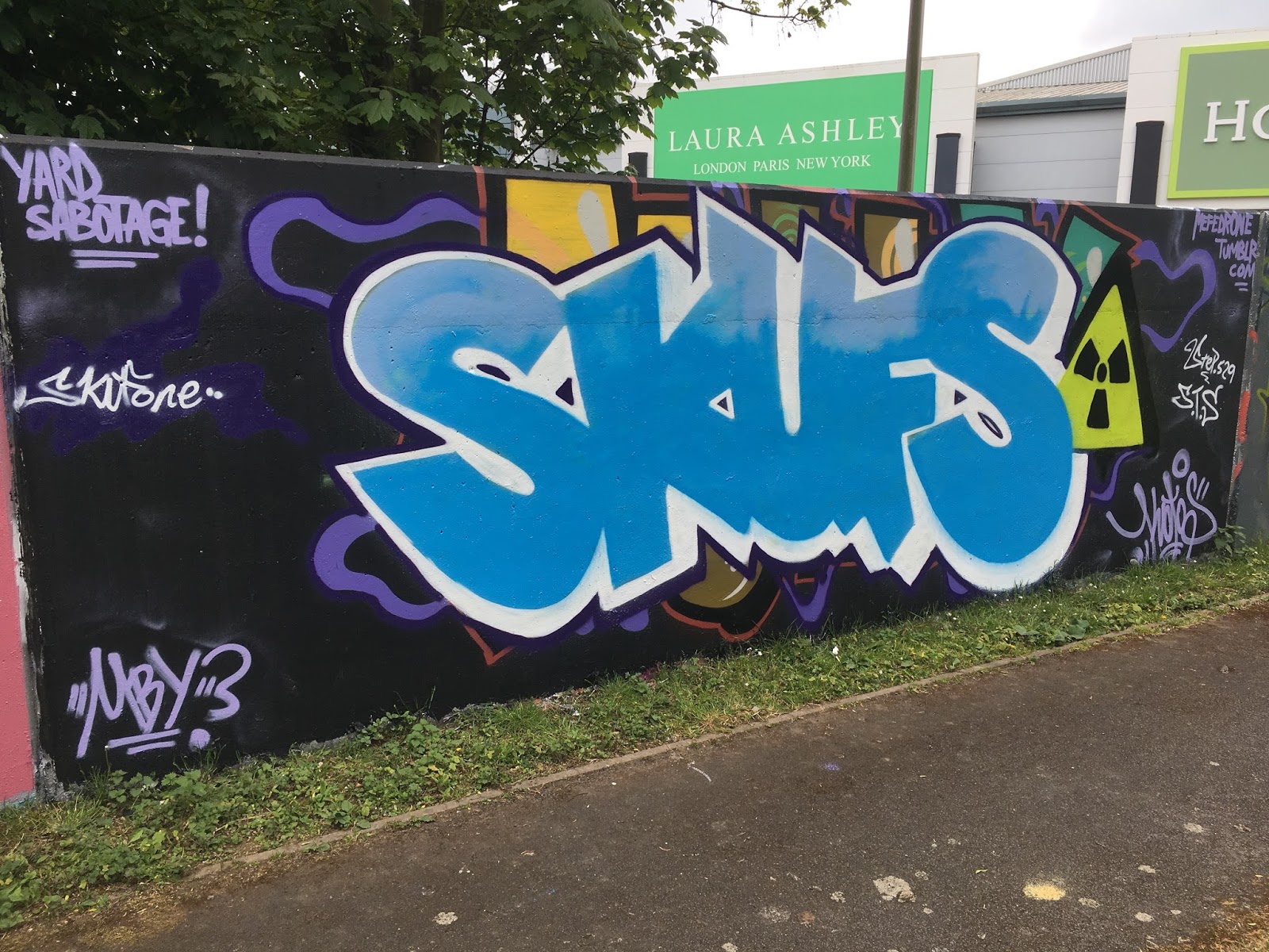 UK Northampton Graffiti