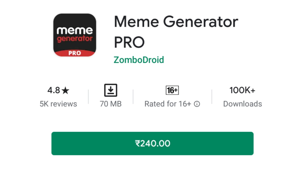 [FREE] Meme Generator Pro APK Download Latest Version