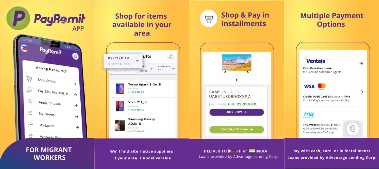 PayRemit - The Only Shopping App for OFWs who Want to shop for their ...