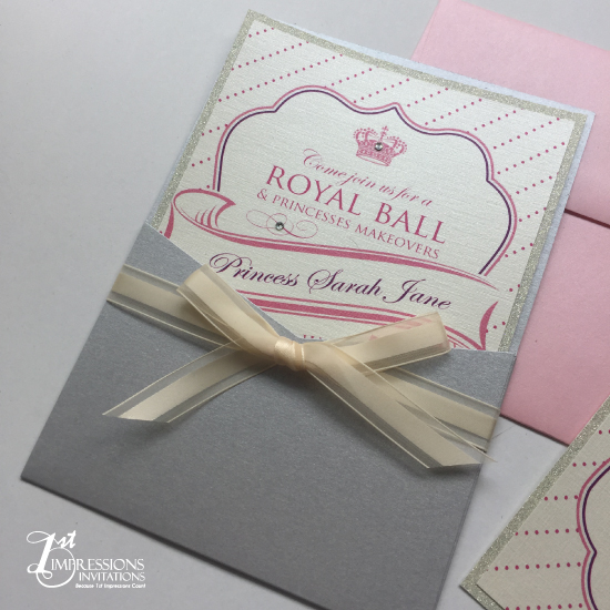 1st Impressions Invitations: Royal Ball Birthday Invitations fit for a ...