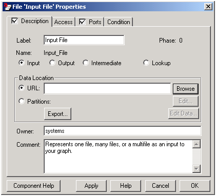 Ab Initio - Basic Graph Development
