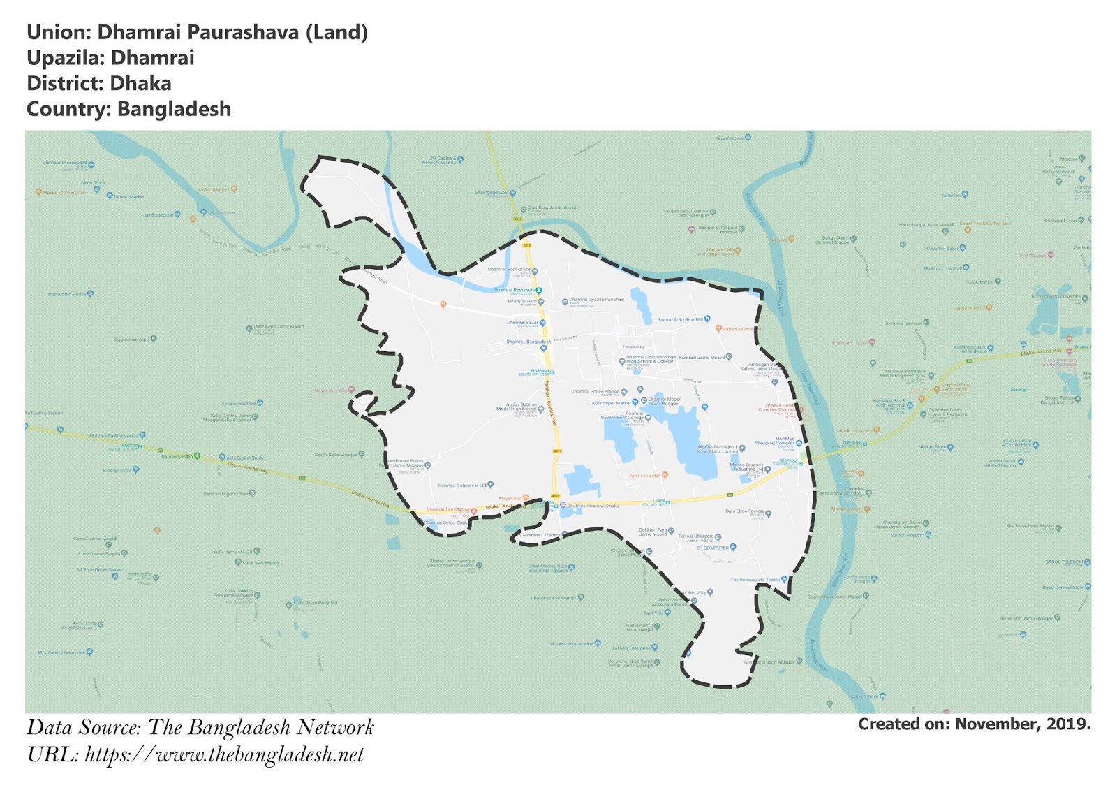 Dhamrai Paurashava, Dhaka