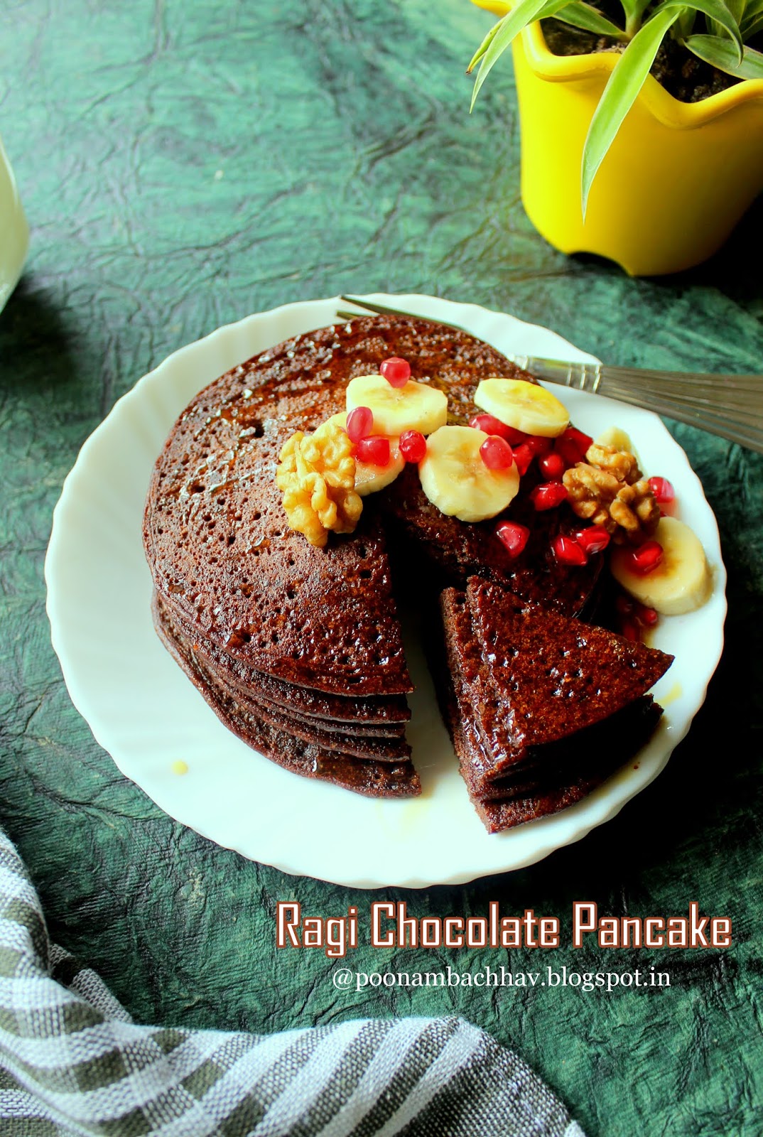 Annapurna: Ragi Chocolate Pancake