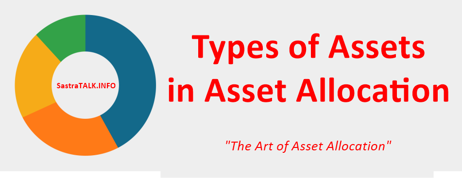 SastraTALK: Types of Assets in Asset Allocation (The Art of Asset ...