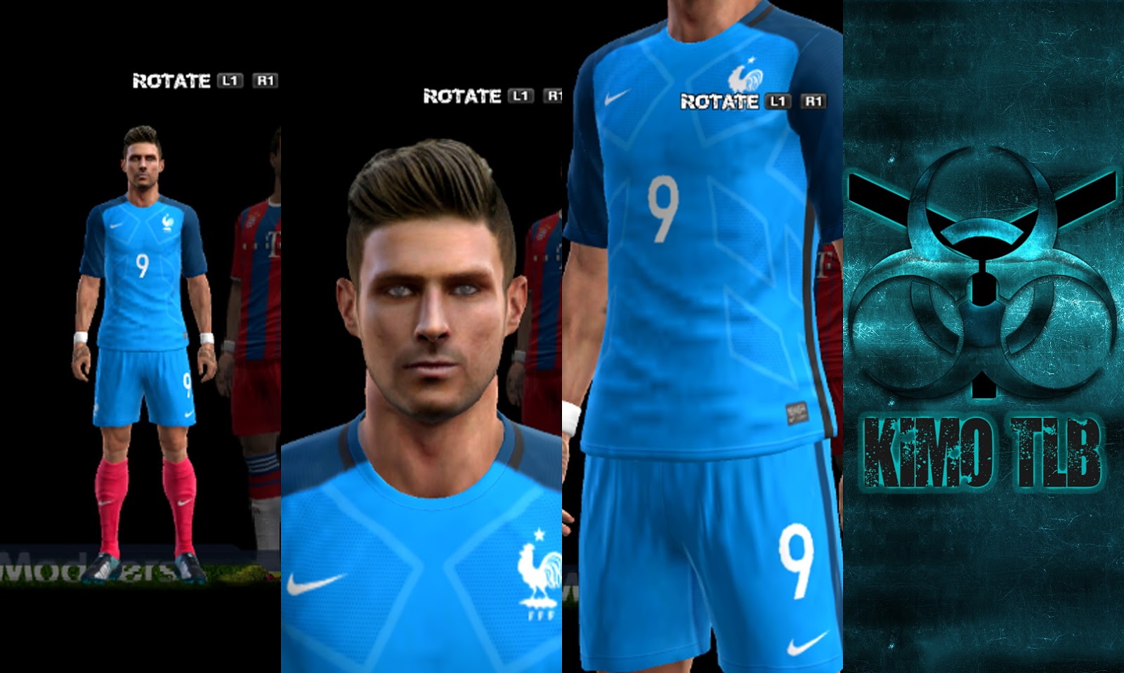 pes-modif: PES 2013 France Home Kit Euro 2016 By KIMO T.L.B 19