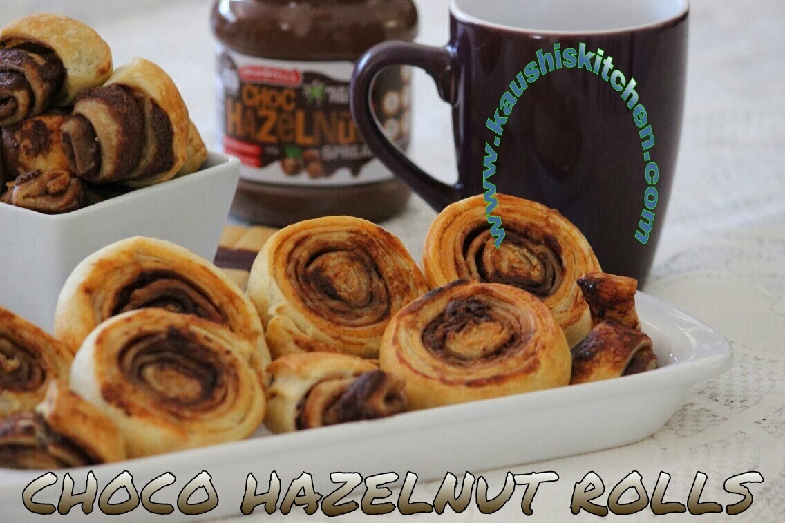 CHOCO HAZELNUT ROLLS