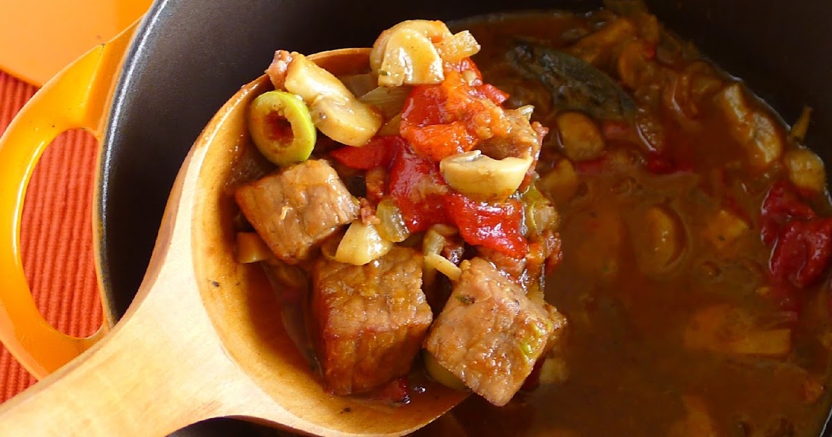 MY KITCHEN IN SPAIN: VEAL STEW FOR ONE