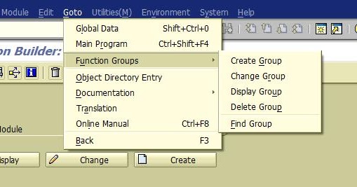 SAP Technical: How to create a update function module