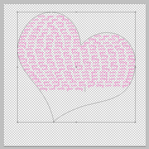 How to Create shaped text