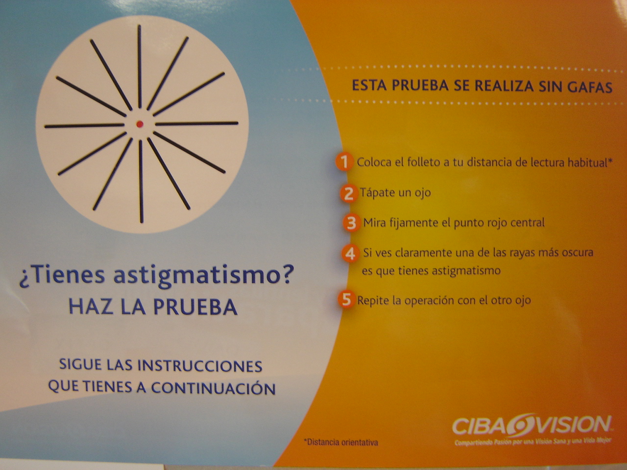 boavision optica: PRUEBA DE ASTIGMATISMO