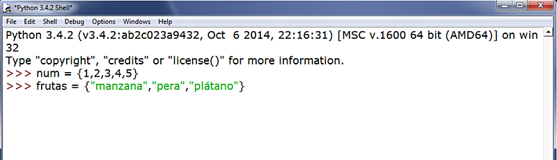 APRENDER A PROGRAMAR CON PYTHON: CONJUNTOS (SET Y FROZENSET)