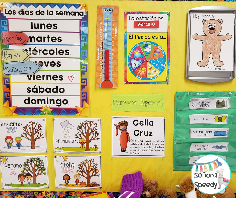 Señora Speedy: Elementary Spanish Classroom - Updated!