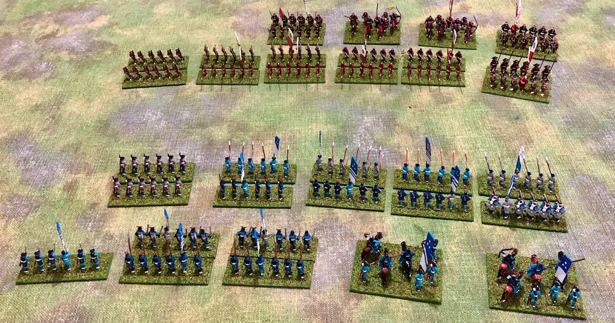 Grid based wargaming - but not always: The Painting of Samurai Units ...