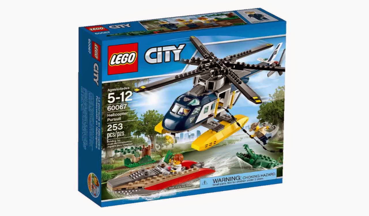 LEGO gosSIP: 061014 LEGO 60067 Helicopter Pursuit box art and pictures