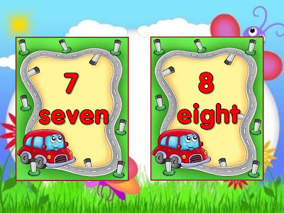 Cikgu Mas Comel: Number Flash Cards