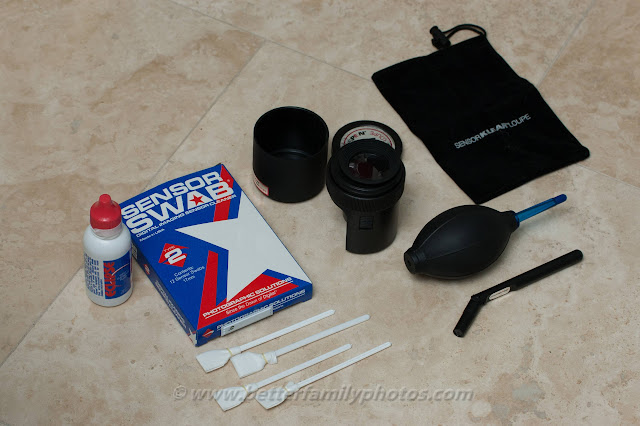 Better Family Photos: Sensor Cleaning with Sensor Swab, LensPen, and Blower