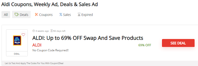 Aldi Coupons, Weekly Ad, Deals & Sales Ad