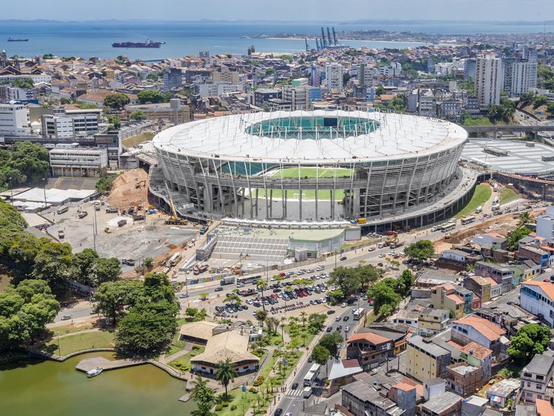 Estádio da Fonte Nova em Salvador será inaugurado no dia 07 de abril