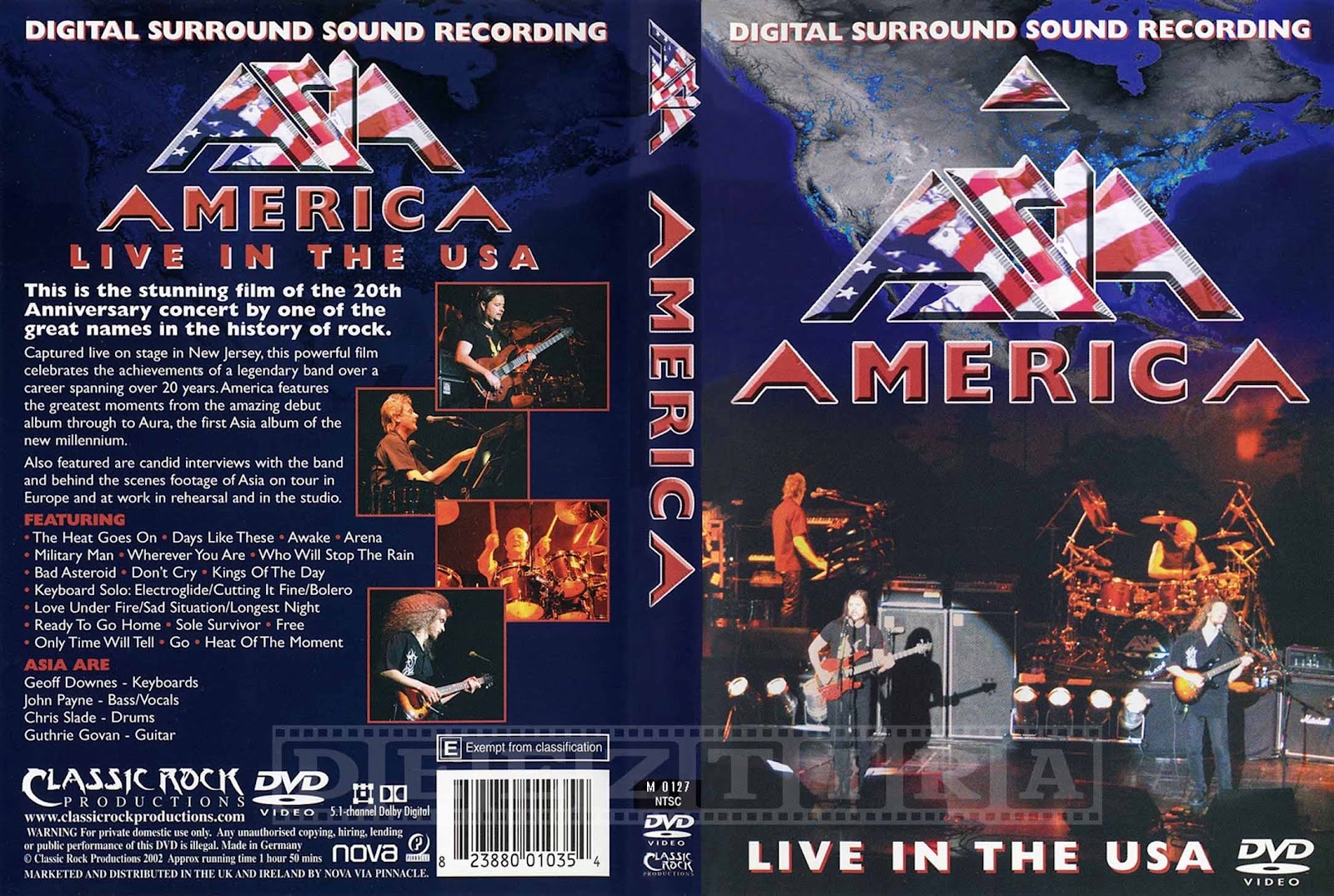 YOUDISCOLL: Asia - Live In The USA (2002)