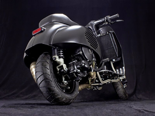 CUSTOM VESPA PS 240 - RocketGarage - Cafe Racer Magazine