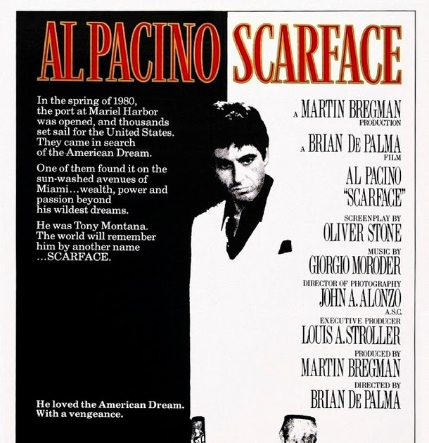 Trilha sonora: Scarface, por Giorgio Moroder (1983)