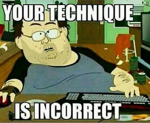 The Karate Kid Blog: Your technique is incorrect