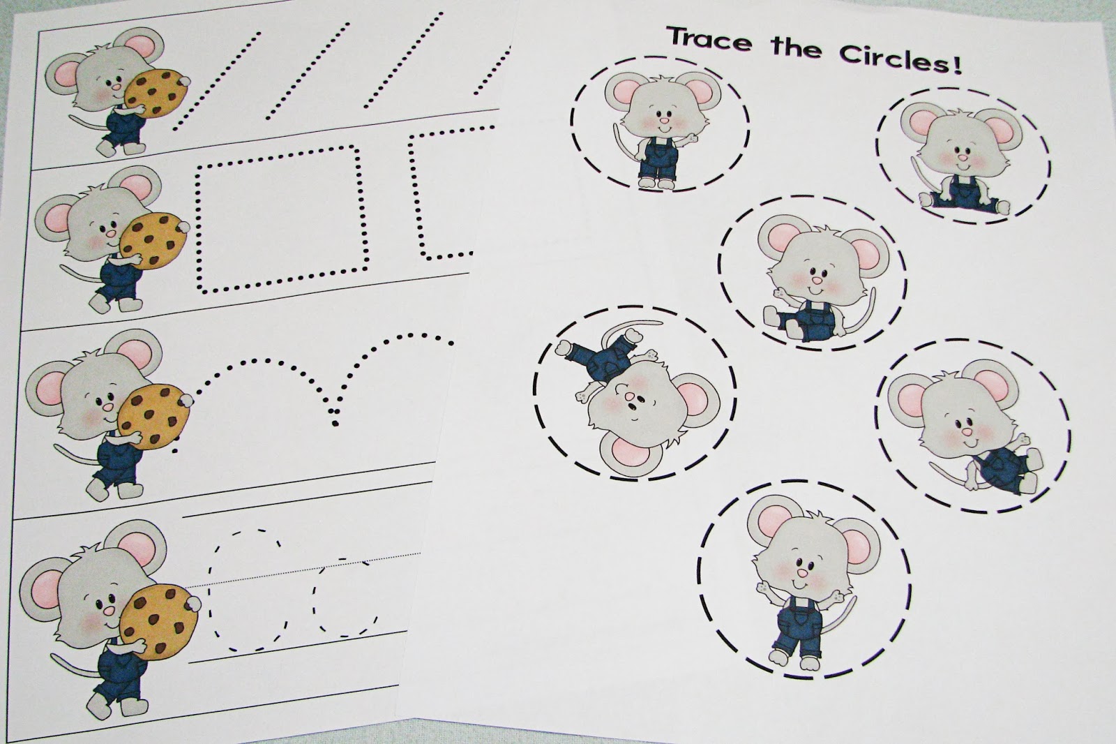 Mommy's Little Helper: If You Give a Mouse a Cookie Preschool Theme