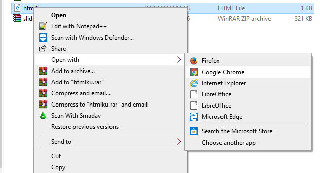 Membuat HTML - Wahyudin