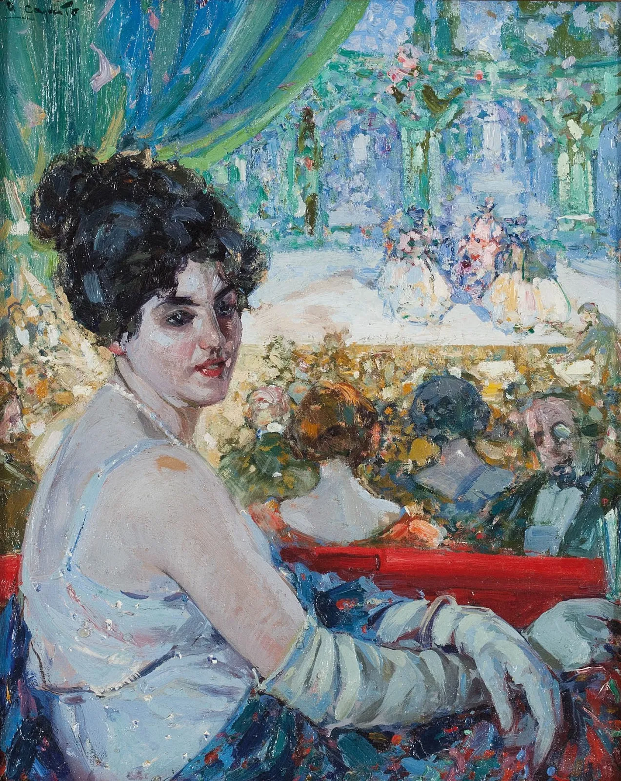 Ulisse Caputo | Genre painter of the Belle Époque | Tutt'Art@ | Pittura ...