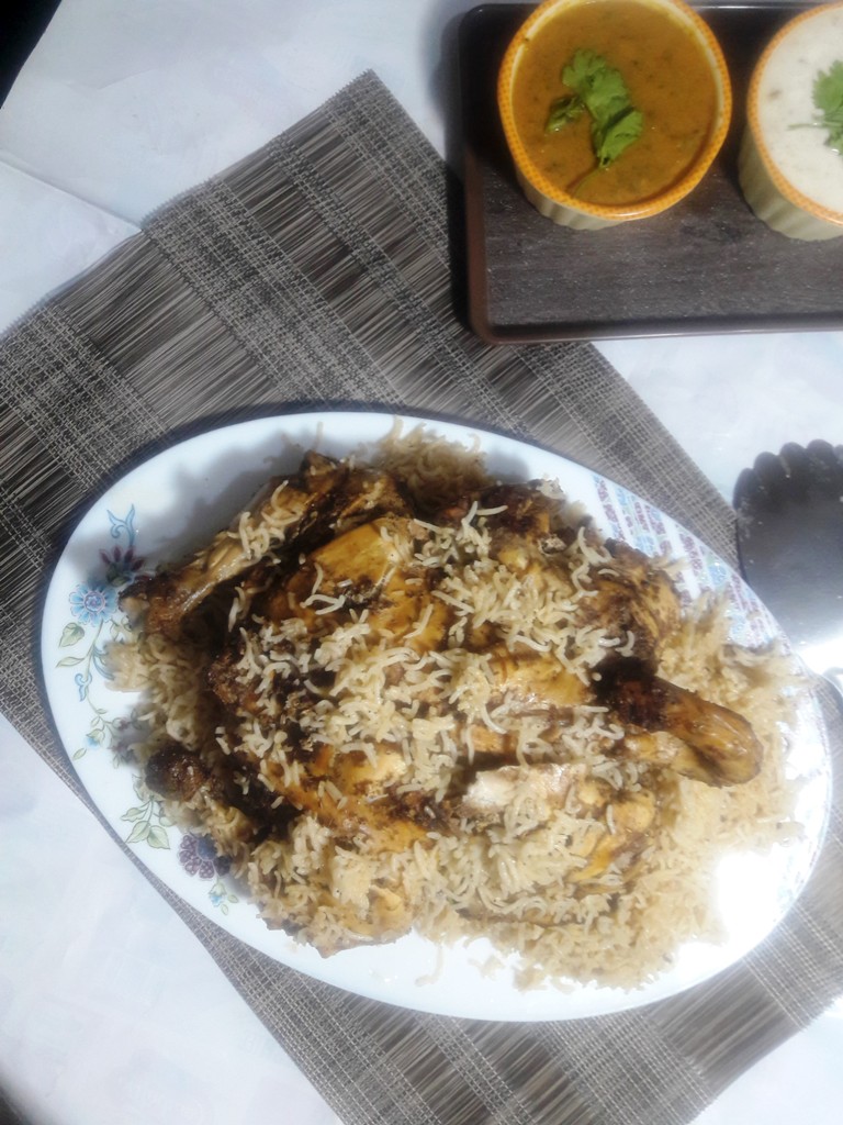 Chicken Mandi Rice Recipe - Yummy Traditional