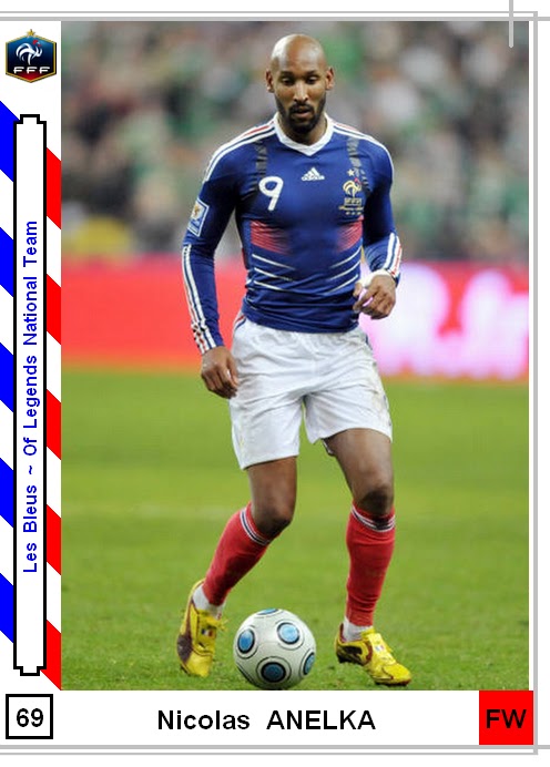 Cartes FootBall: Cards Equipe de France legends