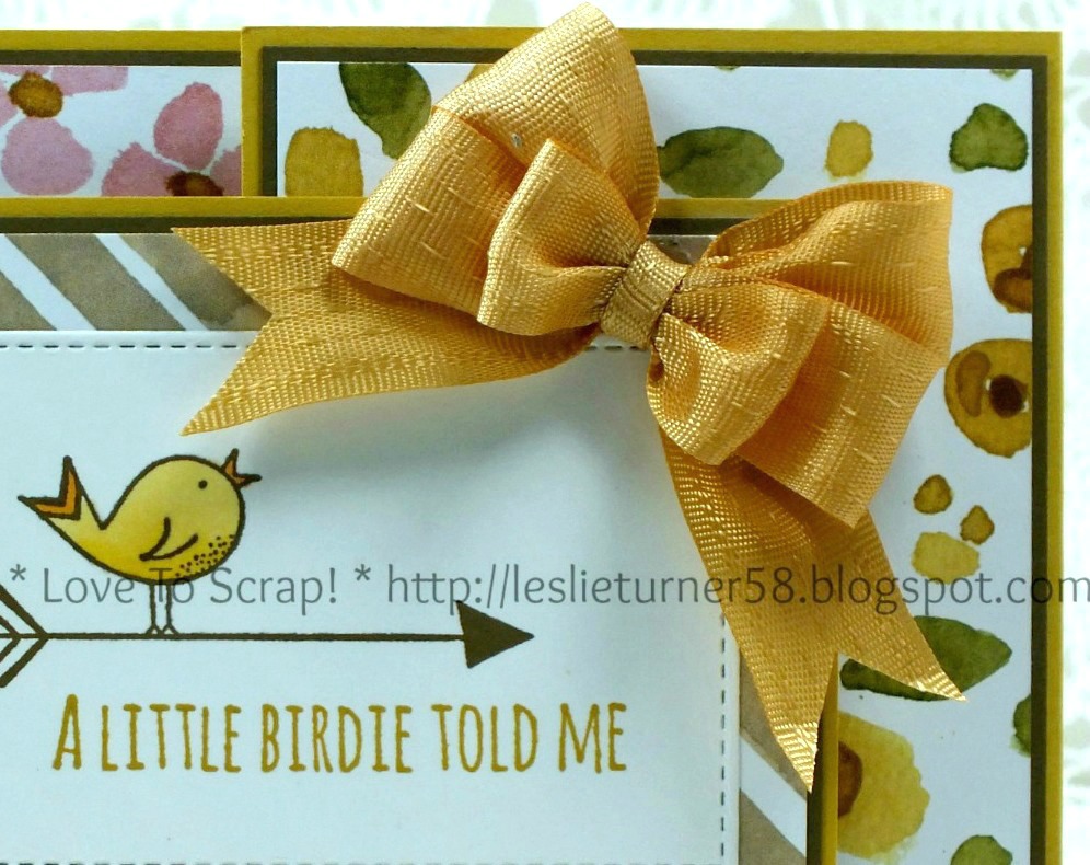 Really Reasonable Ribbon Blog: A little birdie told me