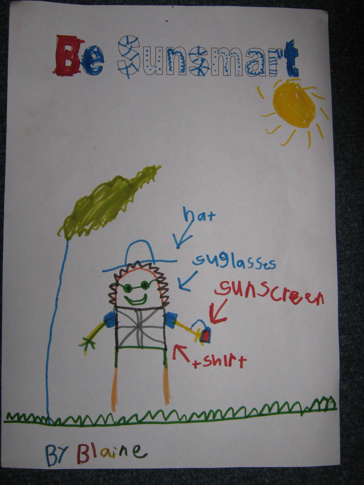 Room 1 2018: Sunsmart Posters