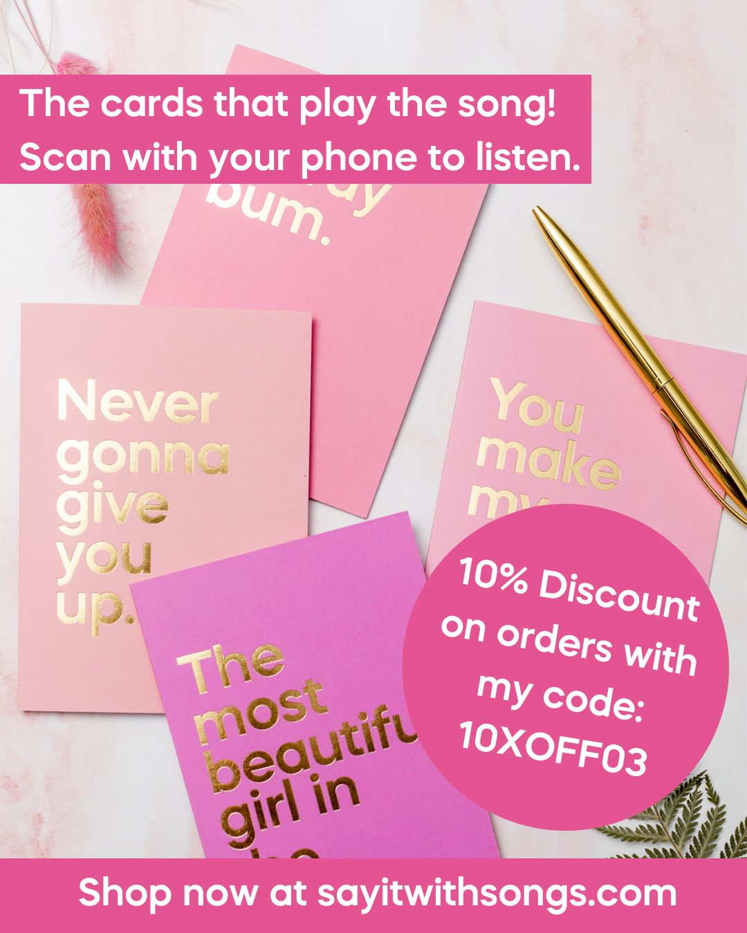 Share some love with Say It With Songs Cards - Mumma And Her Monsters