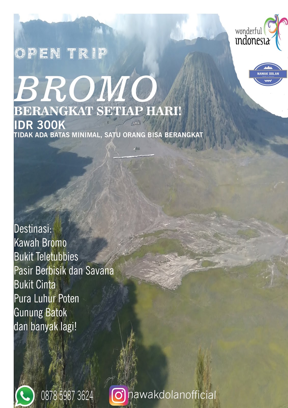 Nawak Dolan Official: Open Trip Bromo
