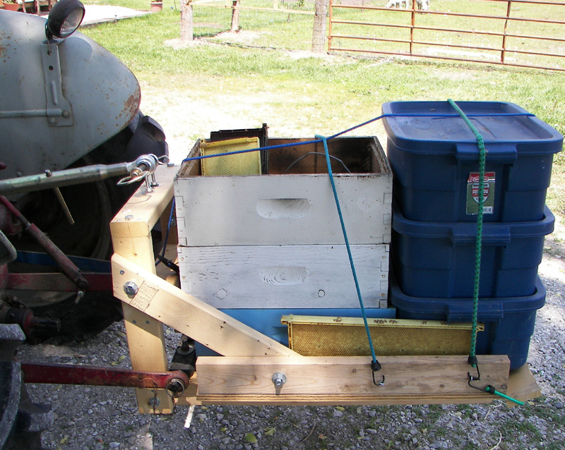 The Small Hold - Will Not Go Down Without a Fight: Moving Bee Hives ...