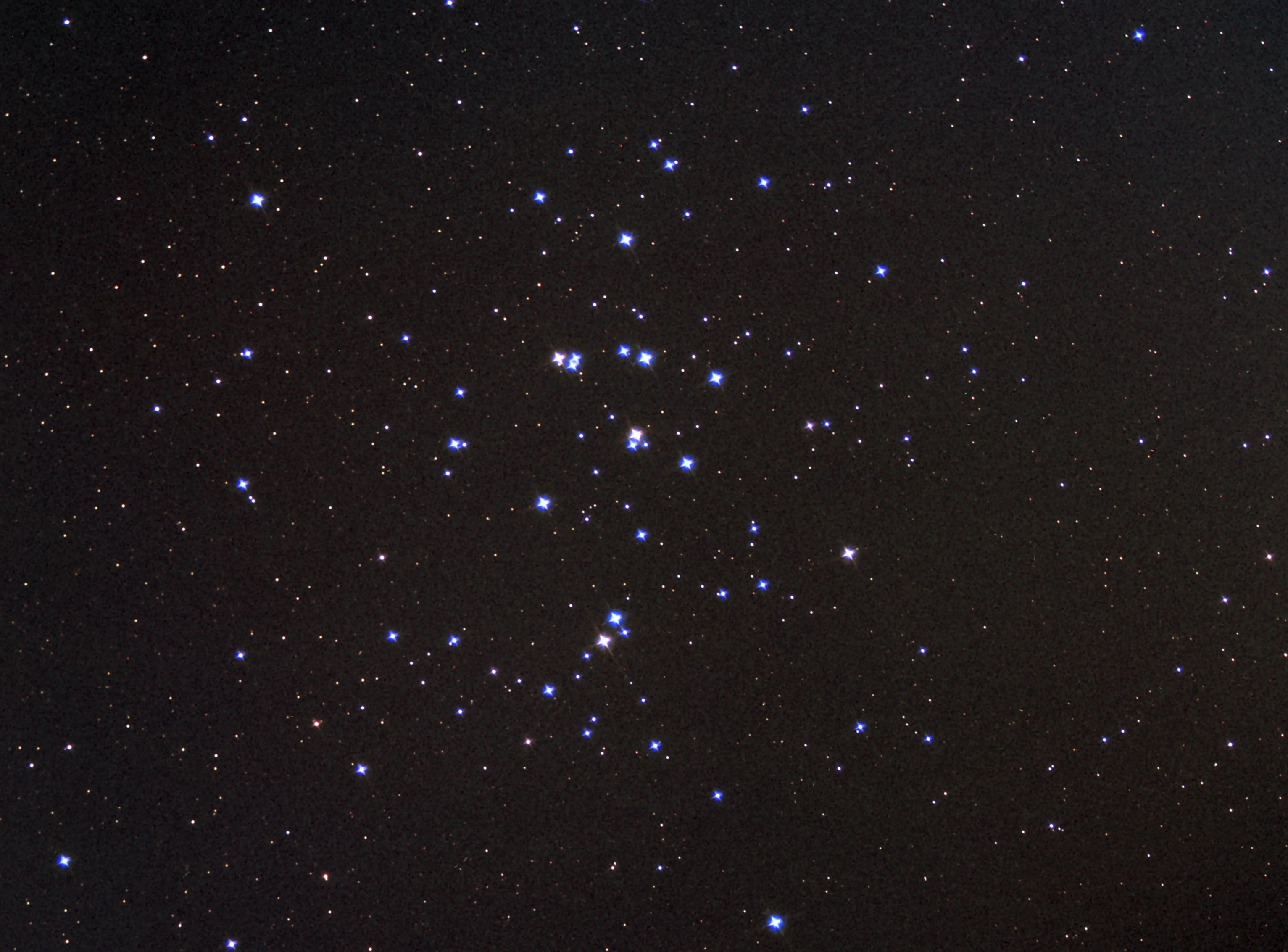 Nick Hart's Astronomical Images from a light-polluted site: M44 The ...