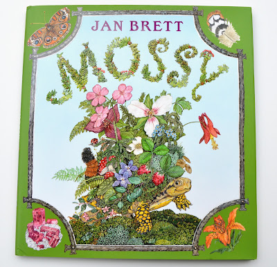 TEXTILE TROLLEY: A book review: Mossy by Jan Brett