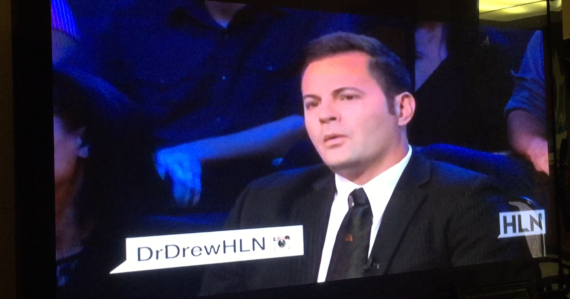RYAN SORBA: Ryan Sorba Appears on Dr. Drew on HLN!