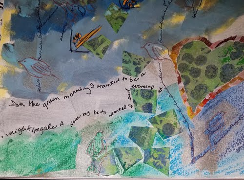 StencilGirl Talk: Stenciled Poetry: Love in Nontraditional Colors