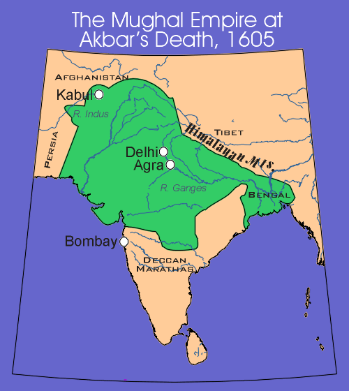 History of Akbar in Hindi