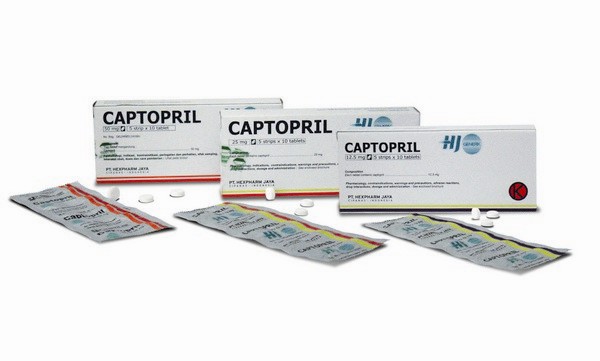 Captopril ogb Hj, Indikasi, Dosis, dan Efek Samping - OBATGeneric