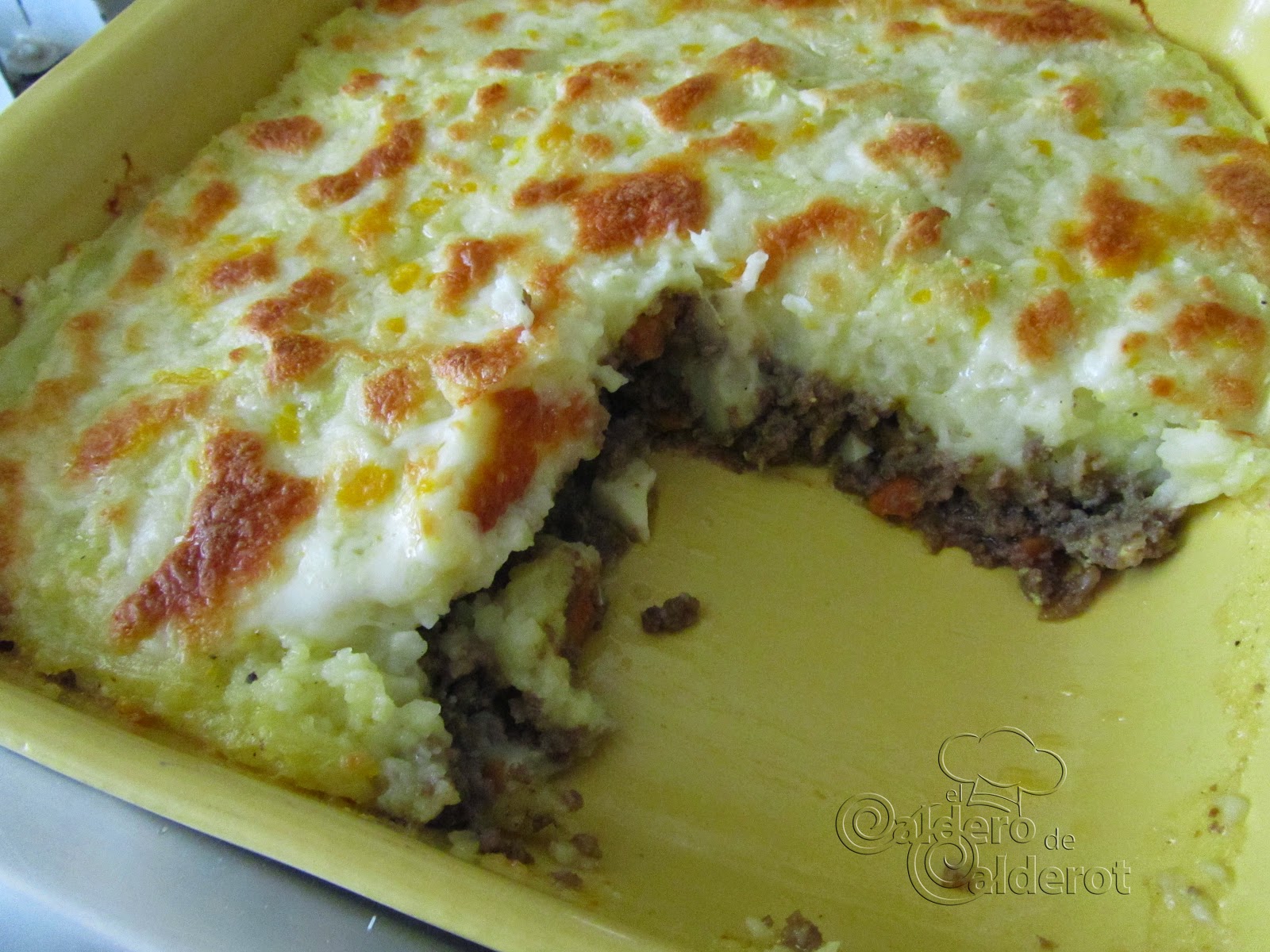el Caldero de Calderot: Pastel de Carne