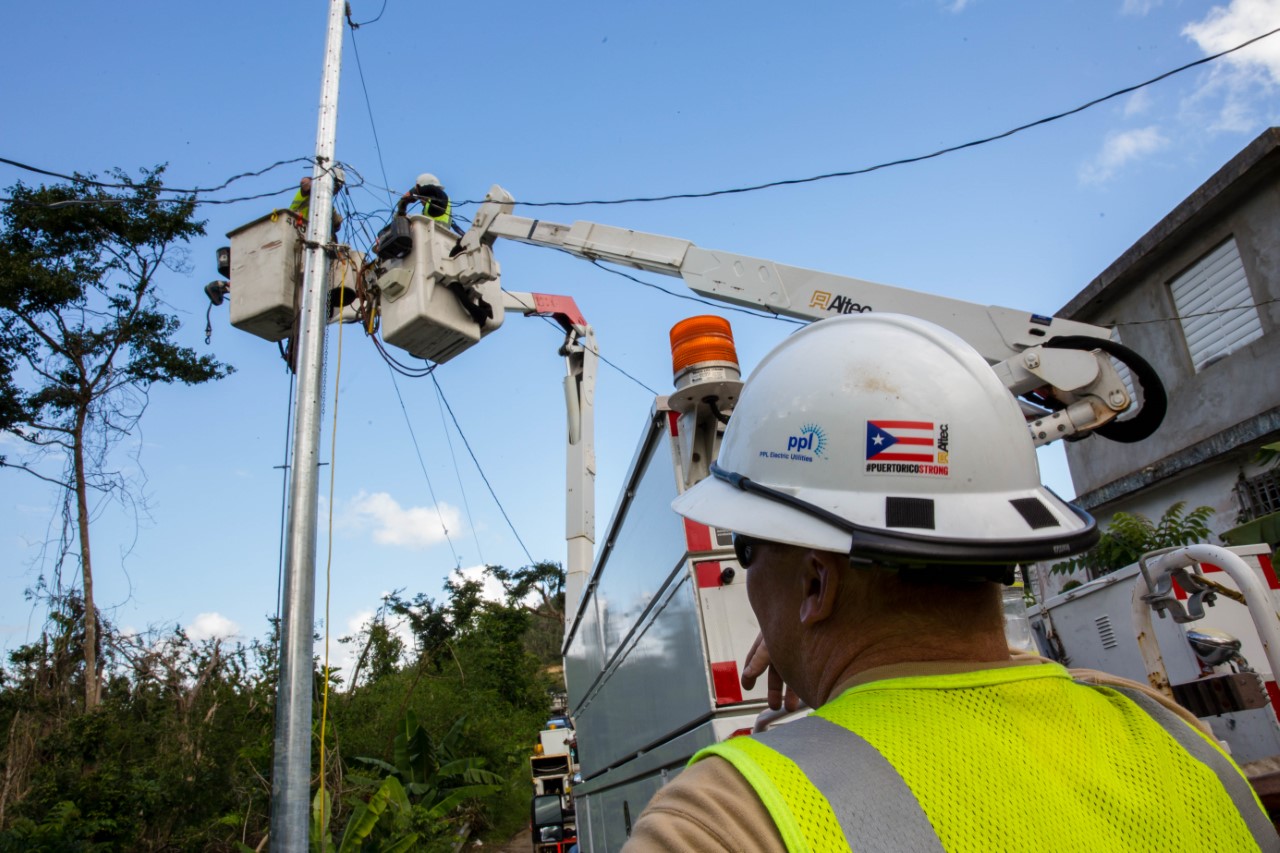 PPL Workers from Schuylkill County Aid in Restoring Power in Puerto Rico