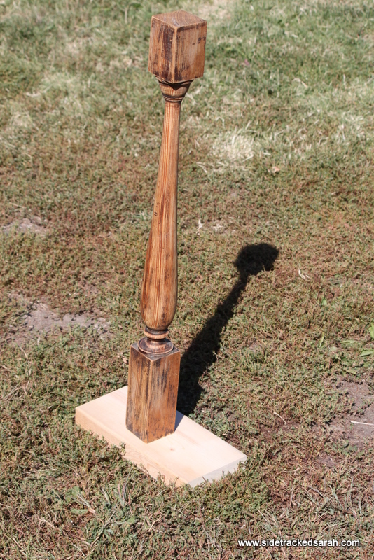 DIY Spindle Sign Holder - DIY Show Off ™ - DIY Decorating and Home ...