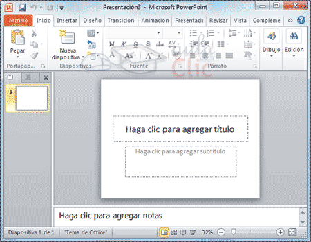 EDUCACIÓN PARA EL TRABAJO : PowerPoint /PANEL DE NOTAS